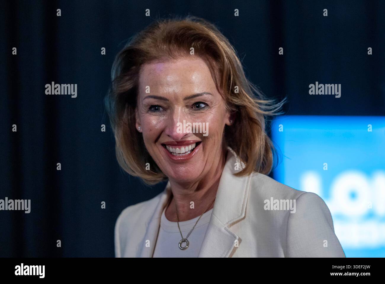 London, UK 7th Jan 2026 Sarah Pochin, MP for Runcorn and Helsby. Nigel ...