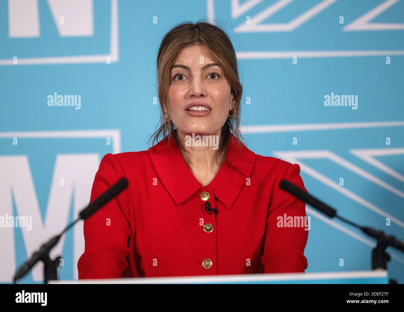 London, UK 7th Jan 2026 Laila Cunningham, Reforms candidate for Mayor ...