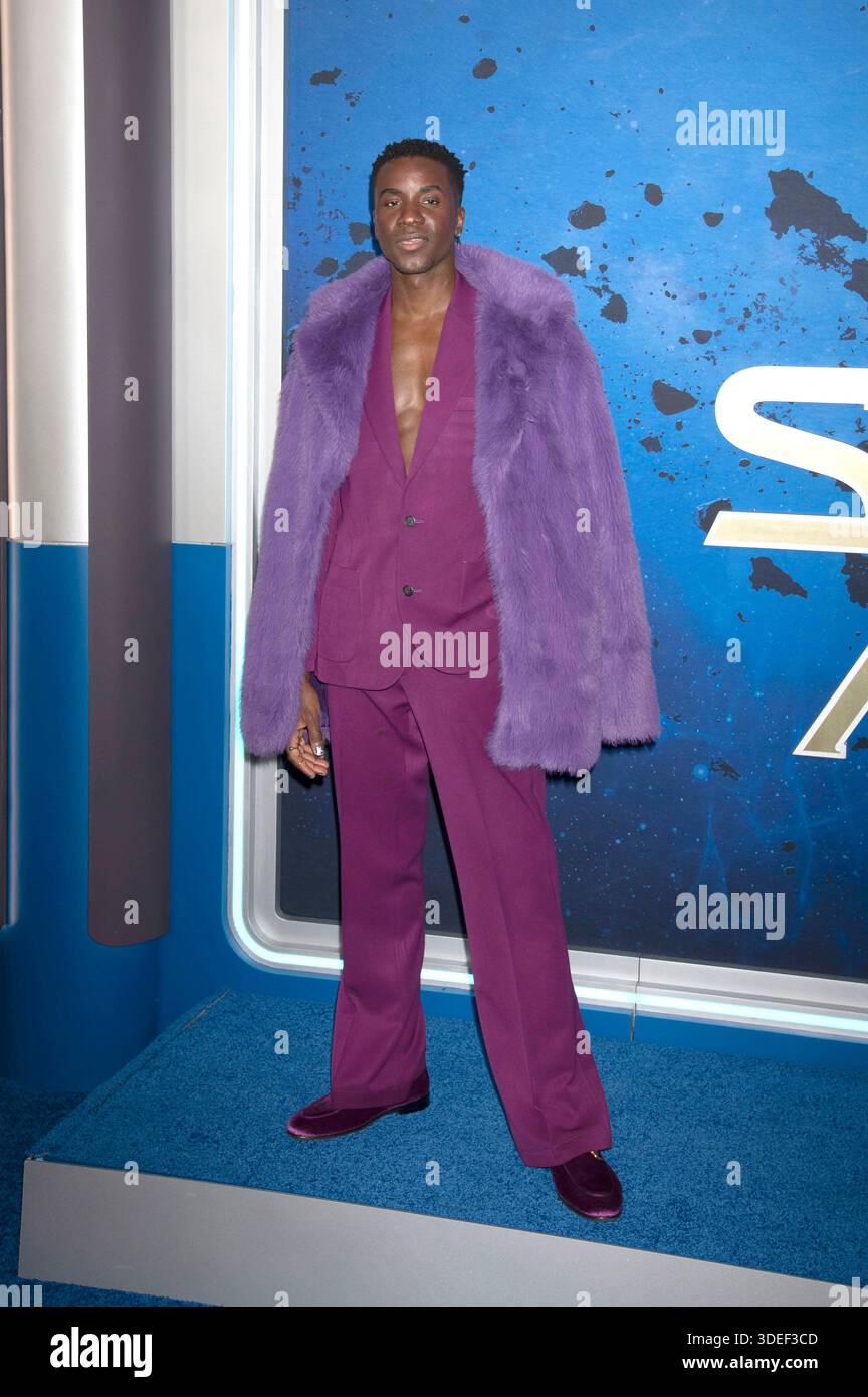 Karim Diane bei der Weltpremiere der Paramount+ Serie 'Star Trek ...