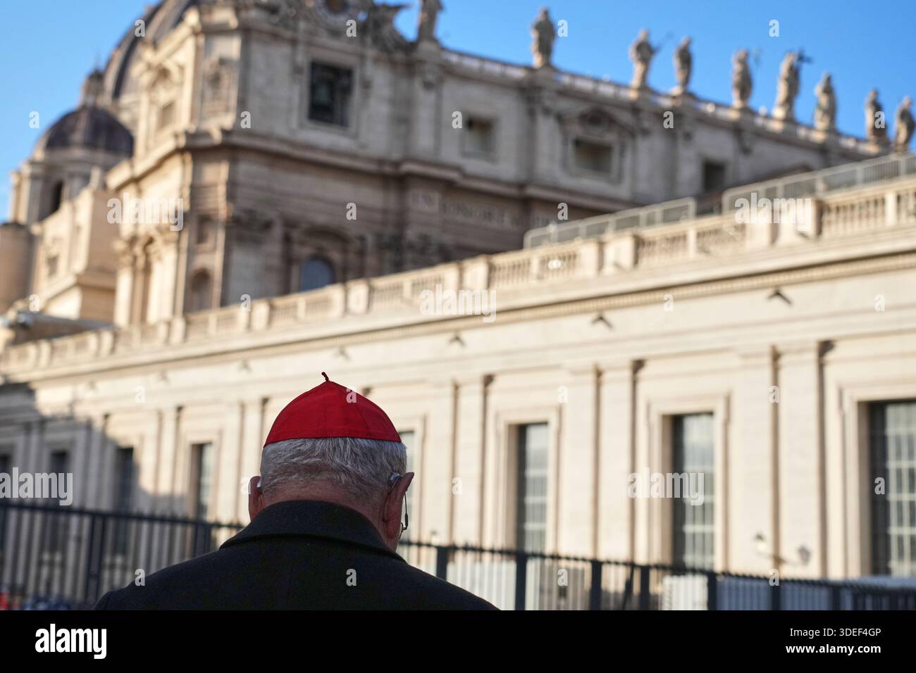 Cardinal Louis Raphael Sako arrives at the Vatican to take part in a ...