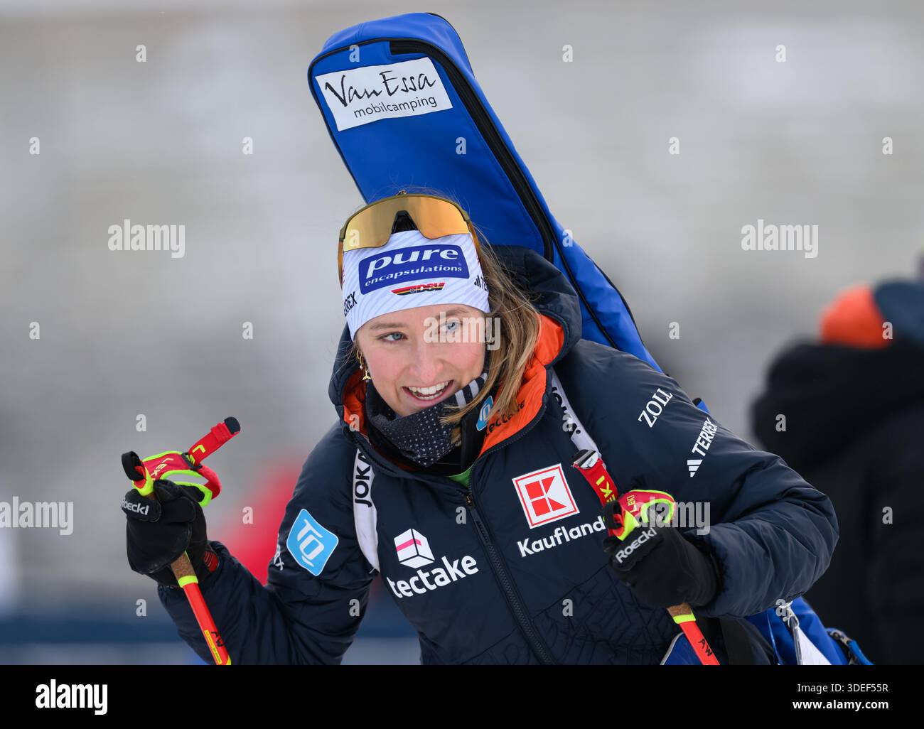 07 January 2026, Thuringia, Oberhof: Biathlon: World Cup, training ...