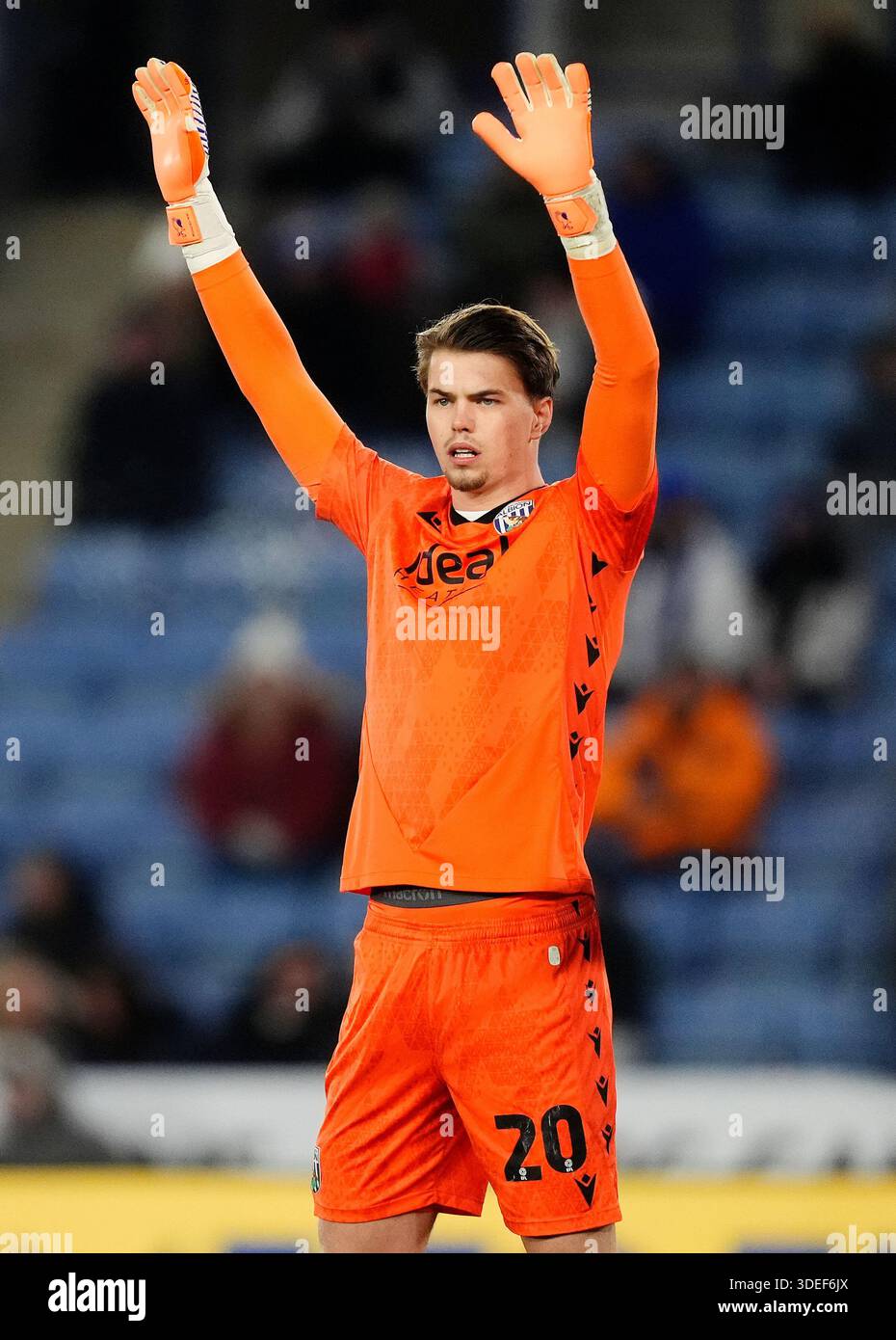West Bromwich Albion goalkeeper Josh Griffiths during the Sky Bet ...