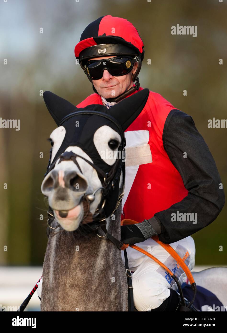 Robert Havlin at Lingfield Park racecourse, Surrey. Picture date ...