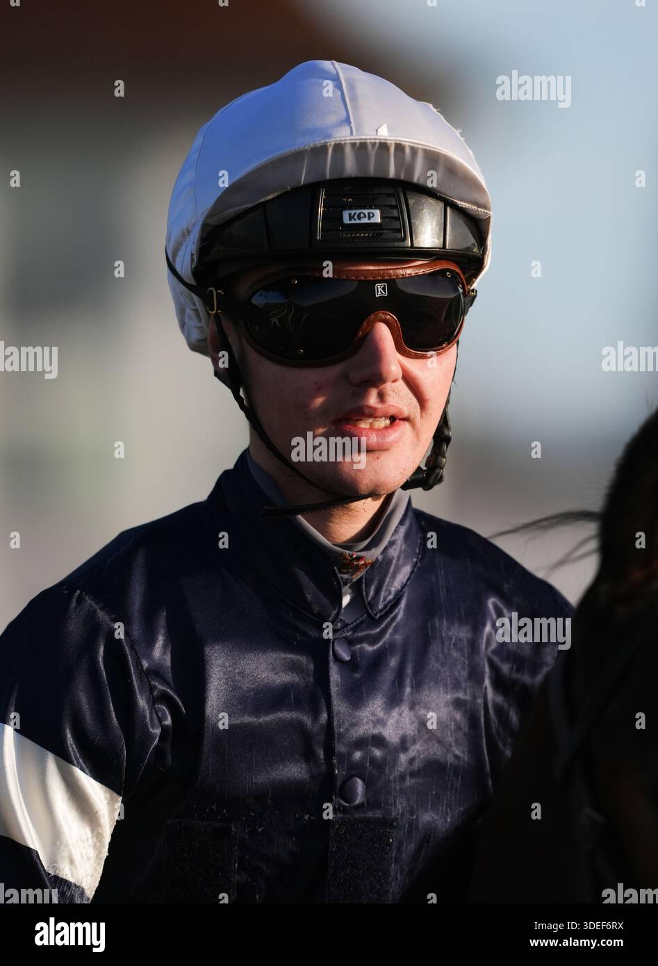 George Bass at Lingfield Park racecourse, Surrey. Picture date ...