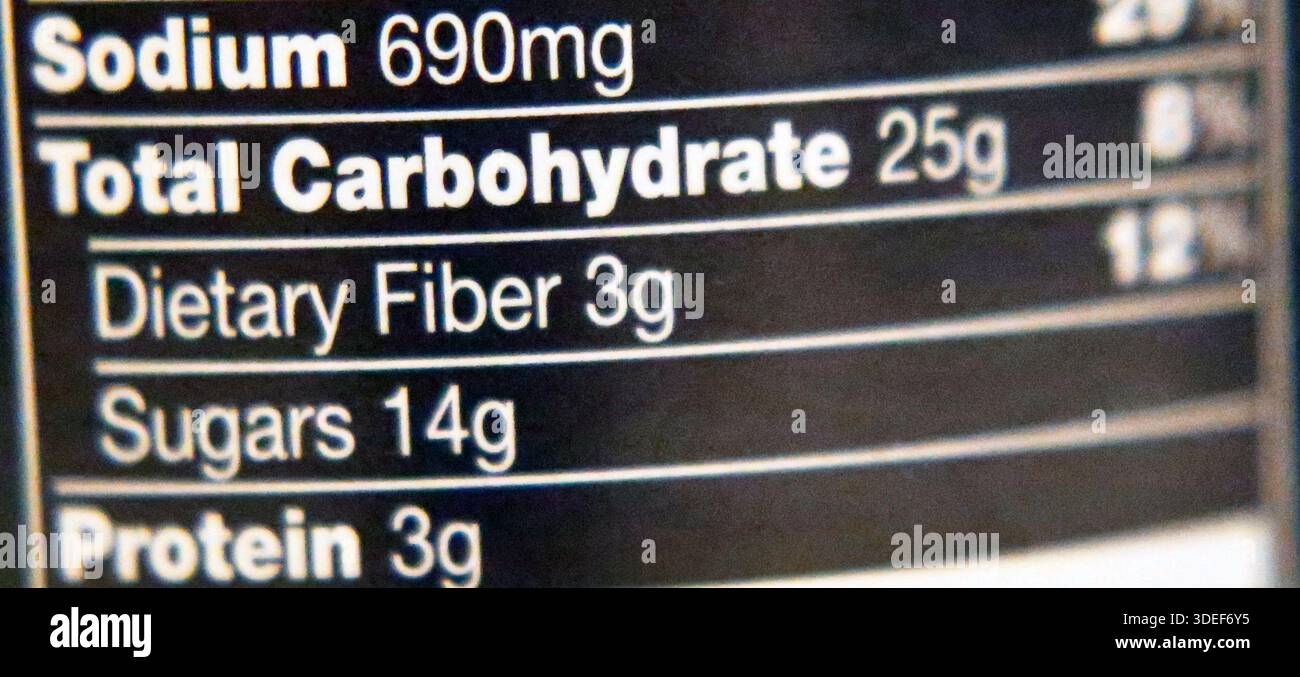 FILE - The label on a can of tomato soup is seen in Zelienople, Pa ...