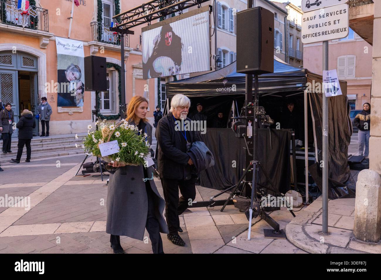 ©PHOTOPQR/LA PROVENCE/Gilles BADER ; Saint Tropez ; 07/01/2026 ...