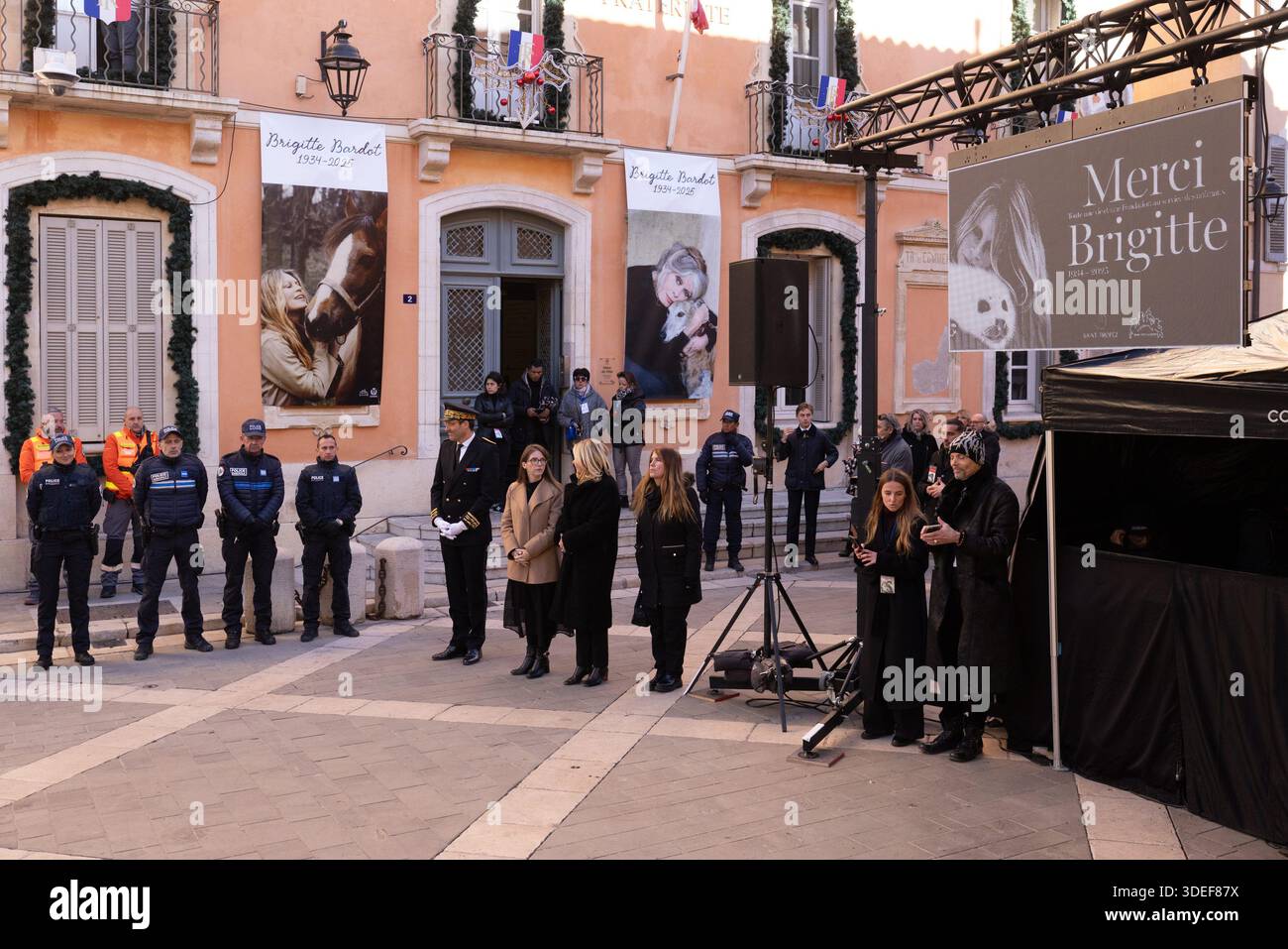 ©PHOTOPQR/LA PROVENCE/Gilles BADER ; Saint Tropez ; 07/01/2026 ...