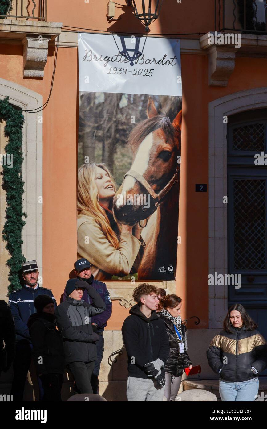 ©PHOTOPQR/LA PROVENCE/Gilles BADER ; Saint Tropez ; 07/01/2026 ...