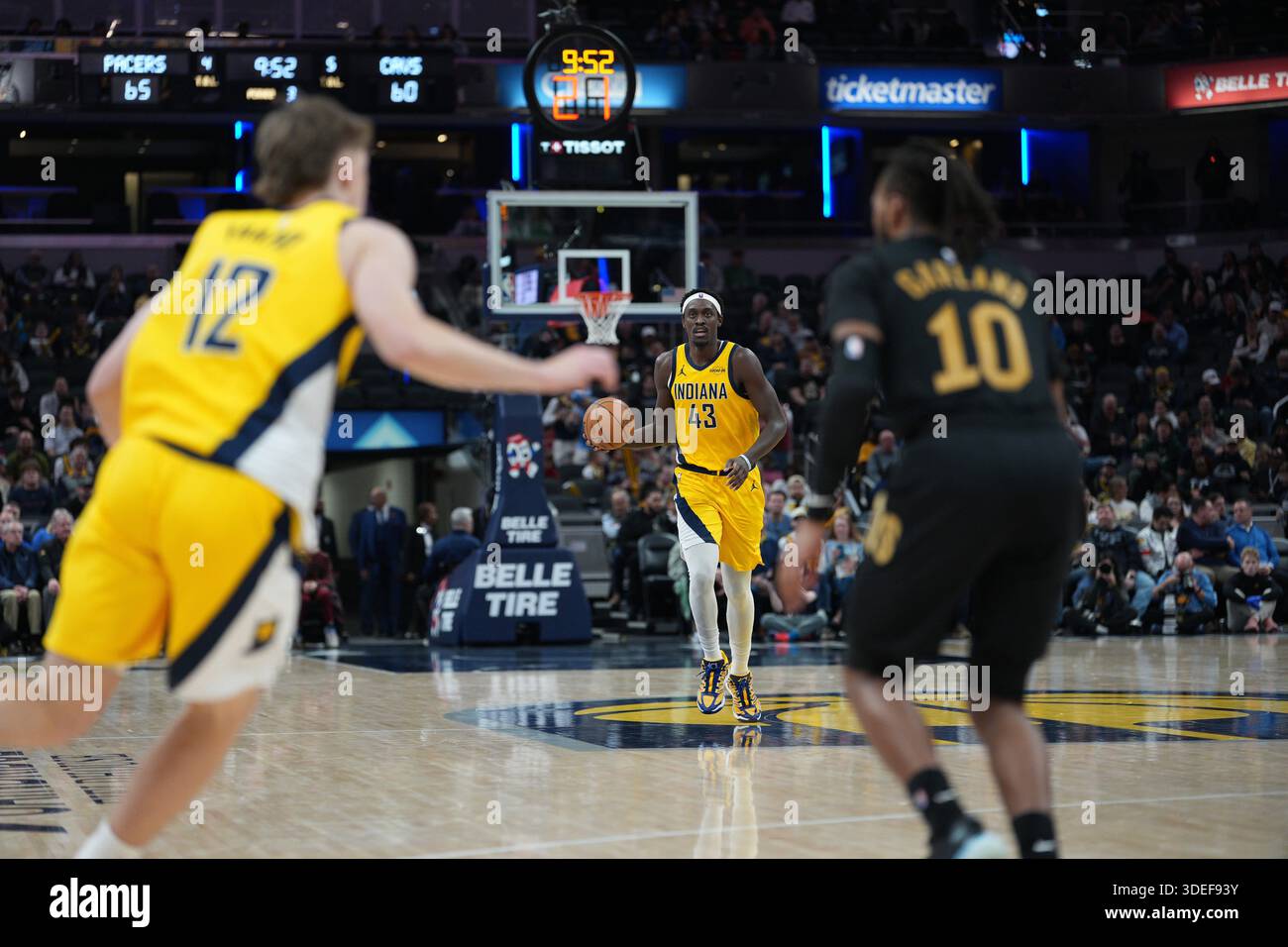 Indiana Pacers forward Pascal Siakam (43) in action during an NBA ...
