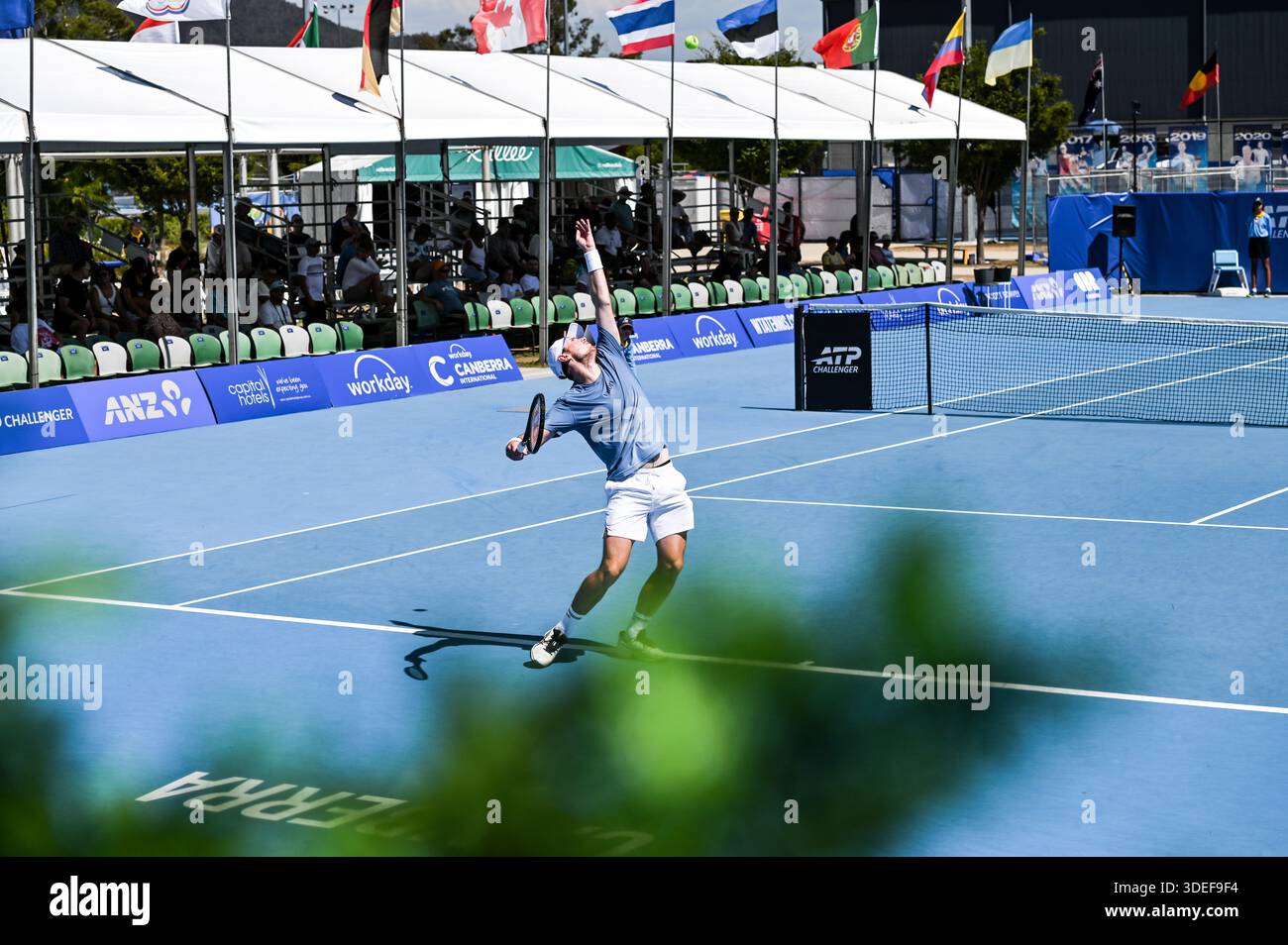 Canberra, Australia. 7 January 2026, Jack Pennington Jones during the ...