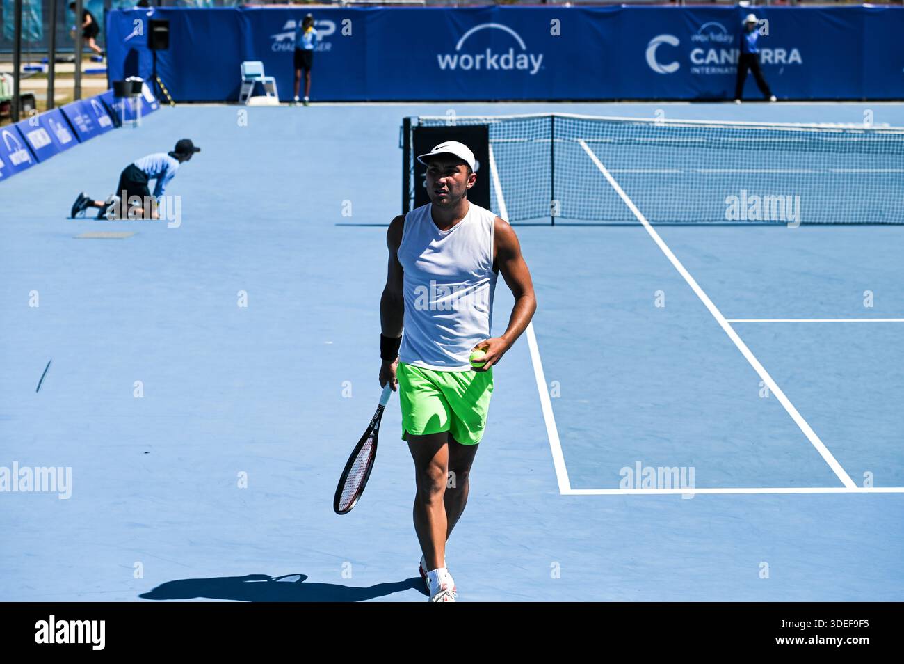 Canberra, Australia. 7 January 2026, James McCabe during the Canberra ...