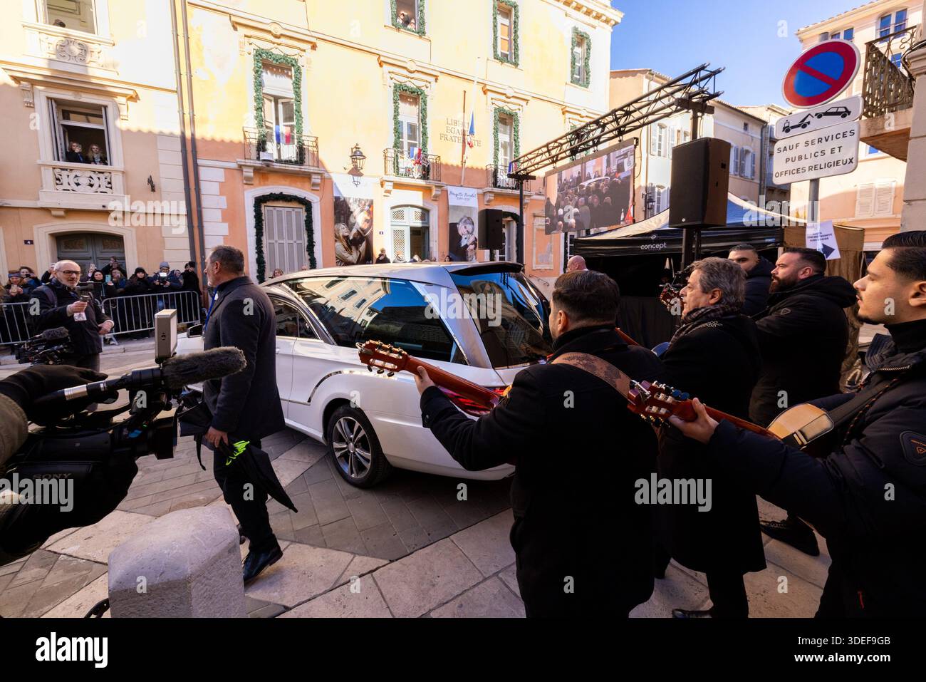 ©PHOTOPQR/LA PROVENCE/Gilles BADER ; Saint Tropez ; 07/01/2026 ...