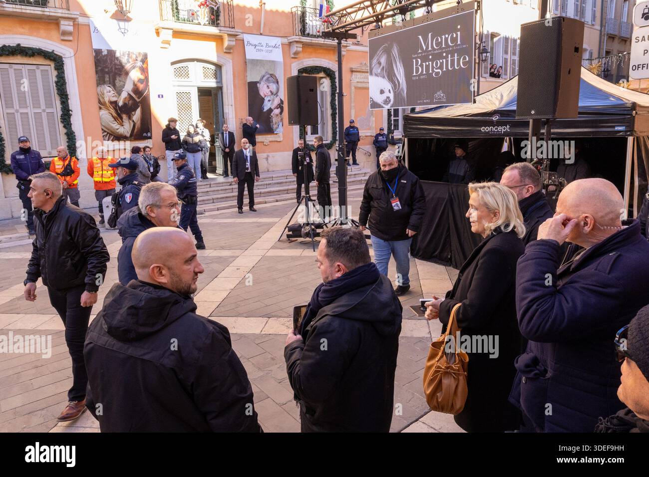 ©PHOTOPQR/LA PROVENCE/Gilles BADER ; Saint Tropez ; 07/01/2026 ...