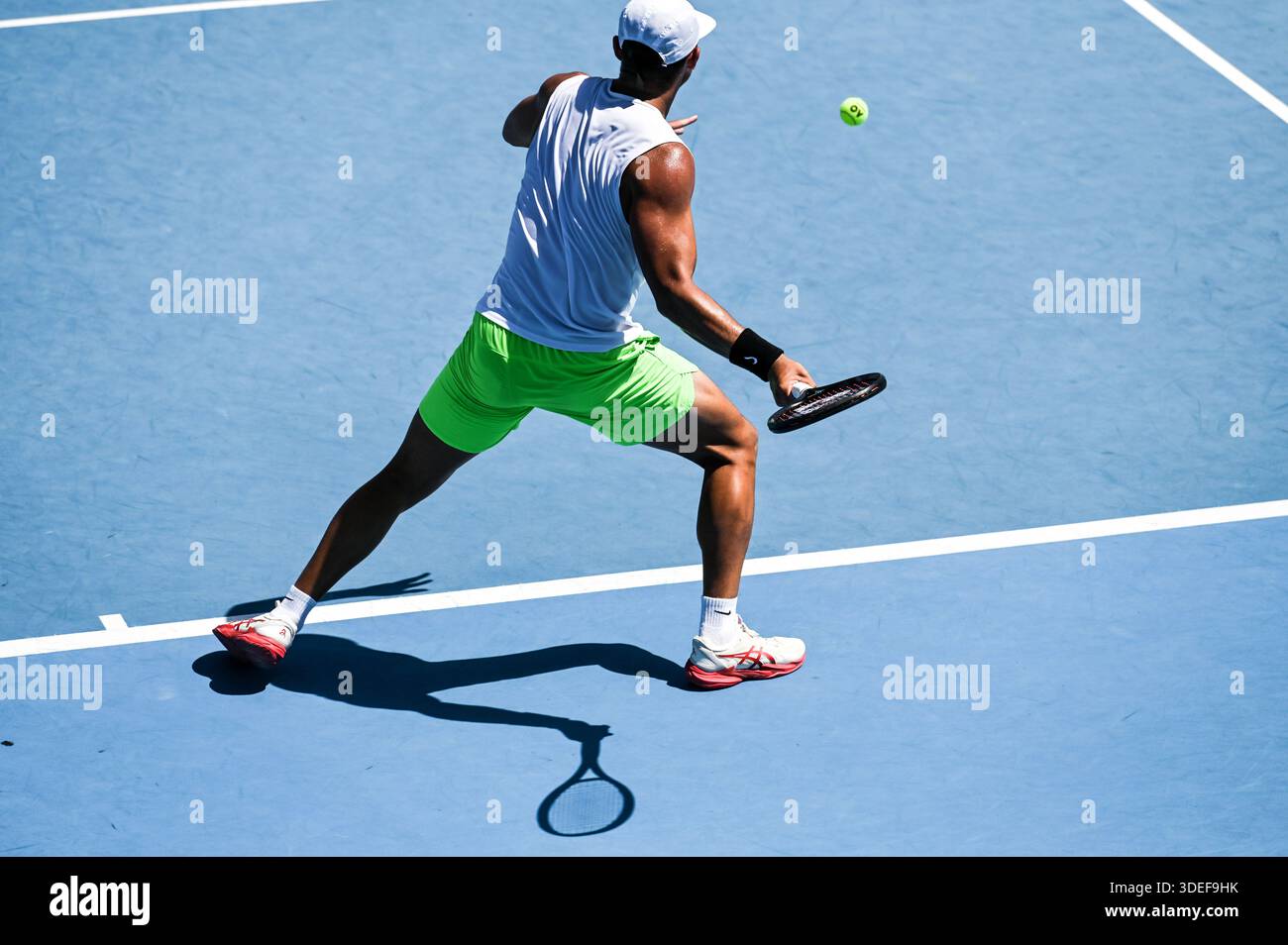 Canberra, Australia. 7 January 2026, James McCabe during the Canberra ...