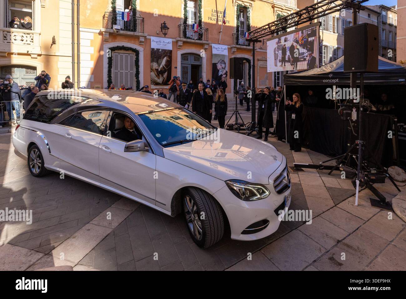 ©PHOTOPQR/LA PROVENCE/Gilles BADER ; Saint Tropez ; 07/01/2026 ...