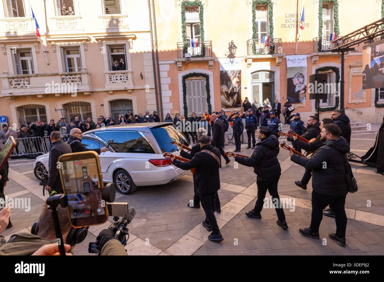 ©PHOTOPQR/LA PROVENCE/Gilles BADER ; Saint Tropez ; 07/01/2026 ...