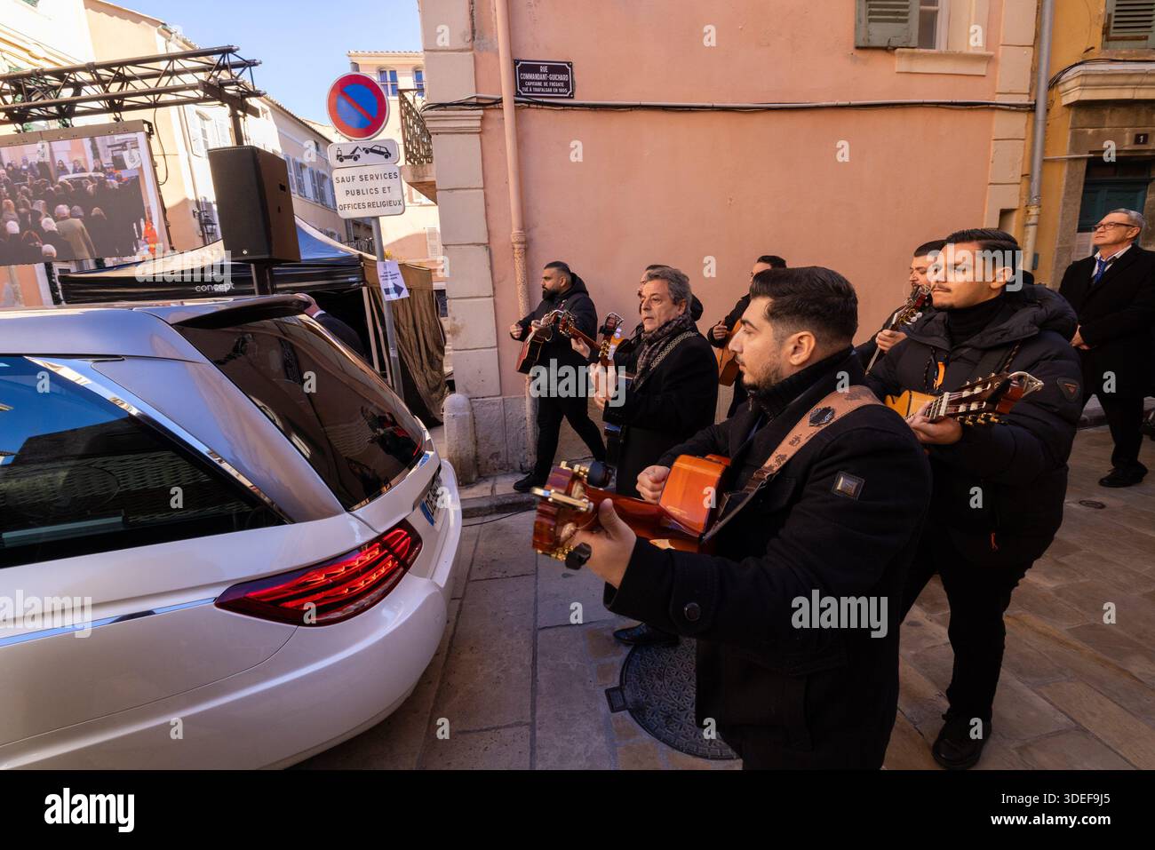 ©PHOTOPQR/LA PROVENCE/Gilles BADER ; Saint Tropez ; 07/01/2026 ...