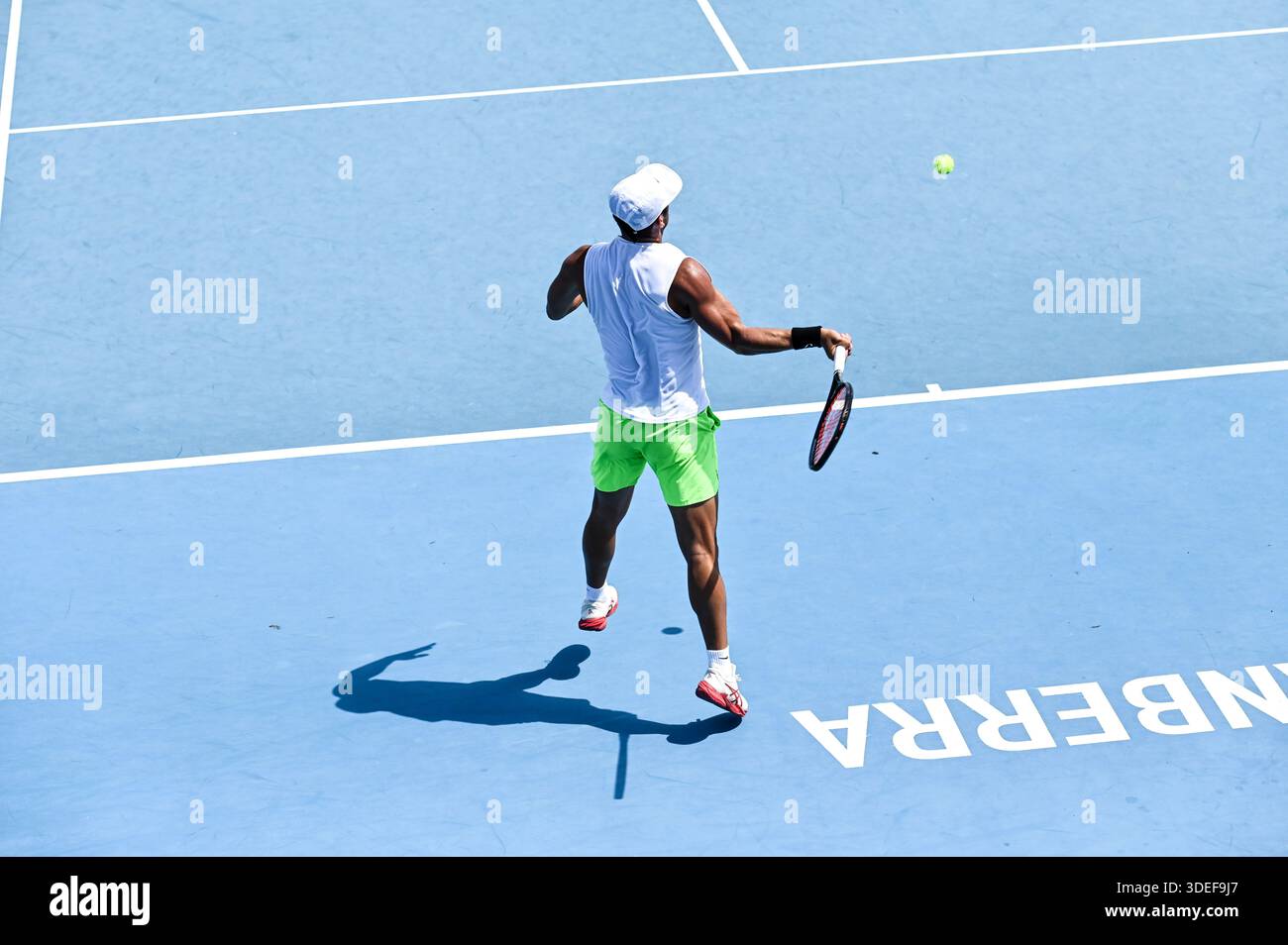 Canberra, Australia. 7 January 2026, James McCabe during the Canberra ...