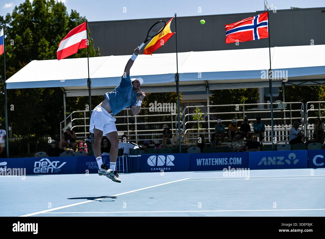 Canberra, Australia. 7 January 2026, Jack Pennington Jones during the ...