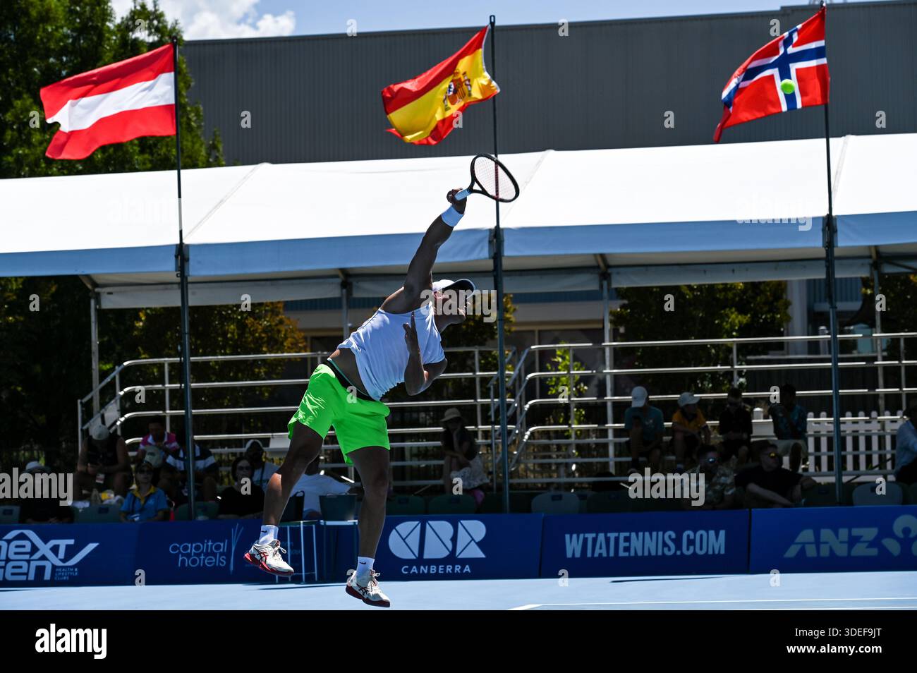 Canberra, Australia. 7 January 2026, James McCabe during the Canberra ...