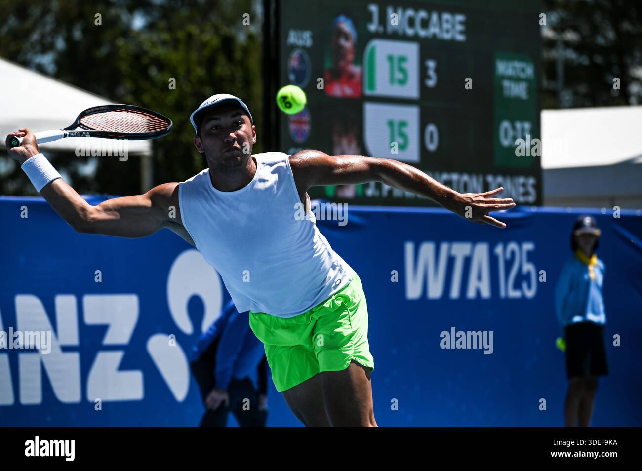 Canberra, Australia. 7 January 2026, James McCabe during the Canberra ...