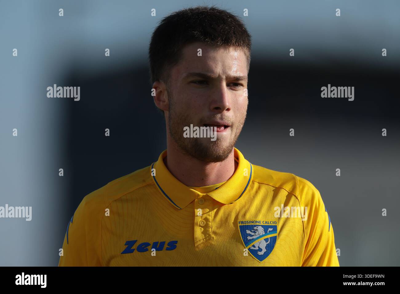 Turin, Italy, 7th January 2026. Adrian Raychev of Frosinone Calcio ...