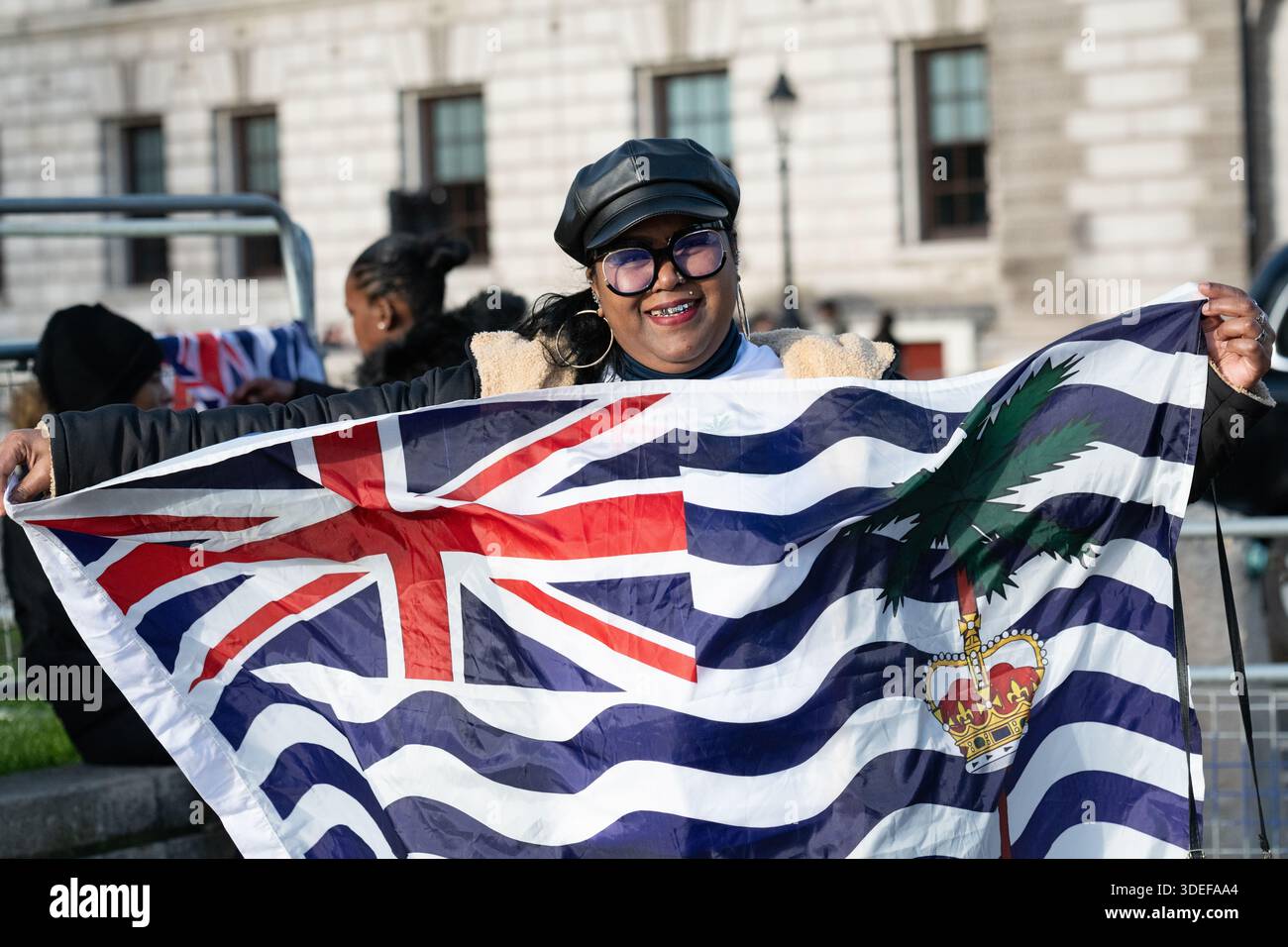 Chagos island flag hi-res stock photography and images - Alamy