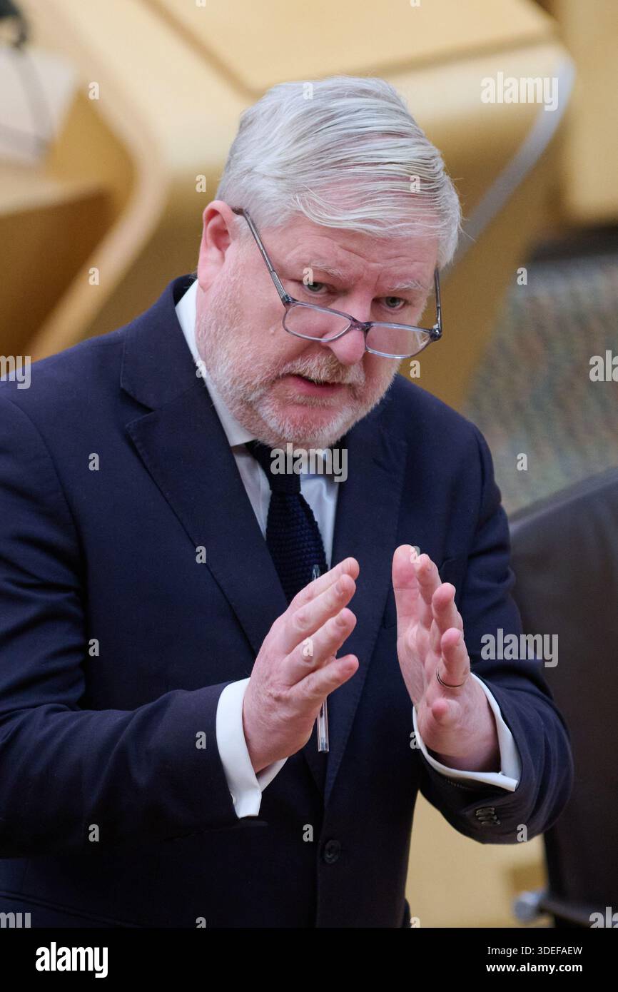 Edinburgh Scotland, UK 07 January 2026. Cabinet Secretary for ...