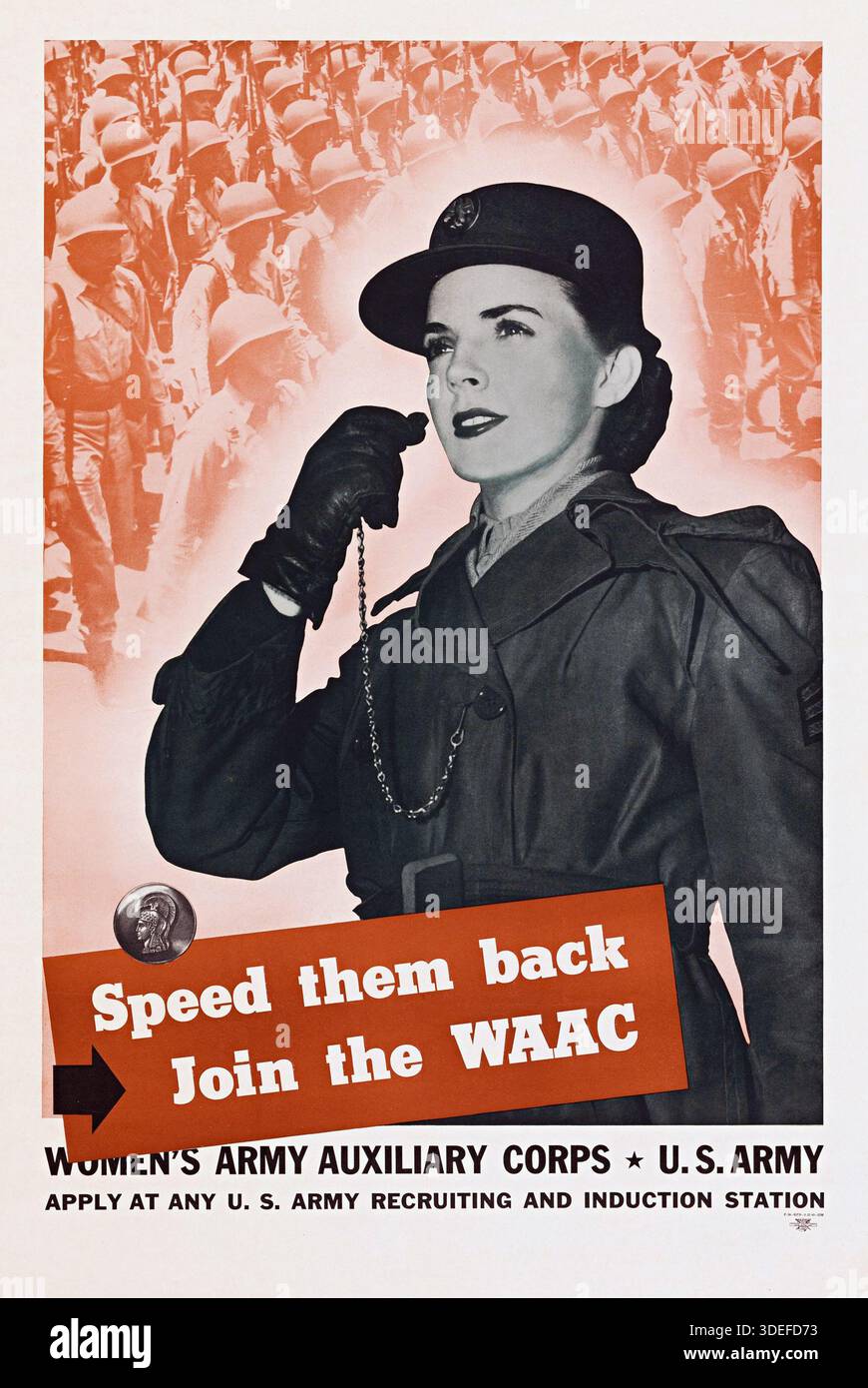 World War II Propaganda Poster (U.S. Army, 1943) – Recruitment Poster ...