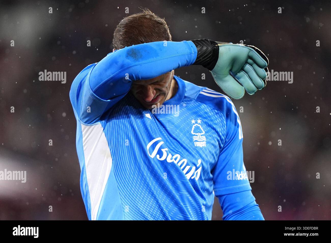 Nottingham Forest goalkeeper Matz Sels during the Premier League match ...