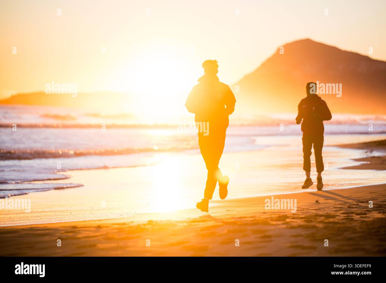 Gent's Tibe De Vlieger pictured during a sunrise morning run at the ...
