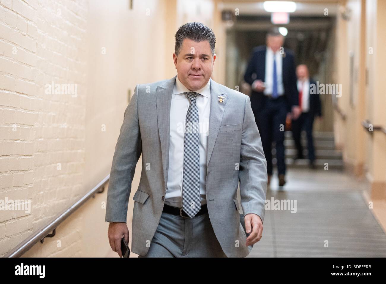 UNITED STATES - JANUARY 7: Rep. Nick LaLota, R-N.Y., arrives for the ...