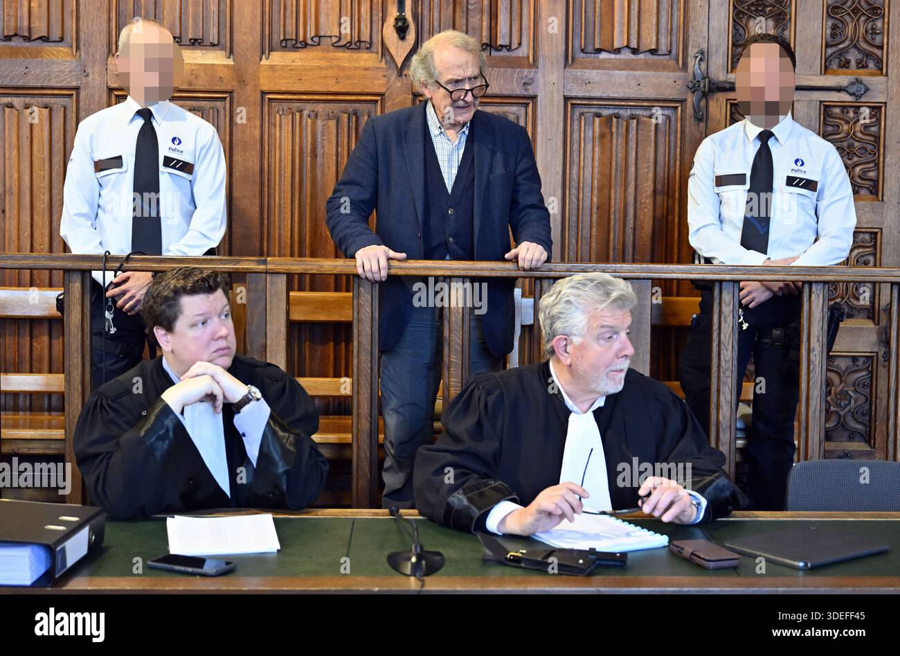 ATTENTION EDITORS: UNBLURRED IMAGES, INTERNAL USE AT BELGA ONLY Lawyer ...