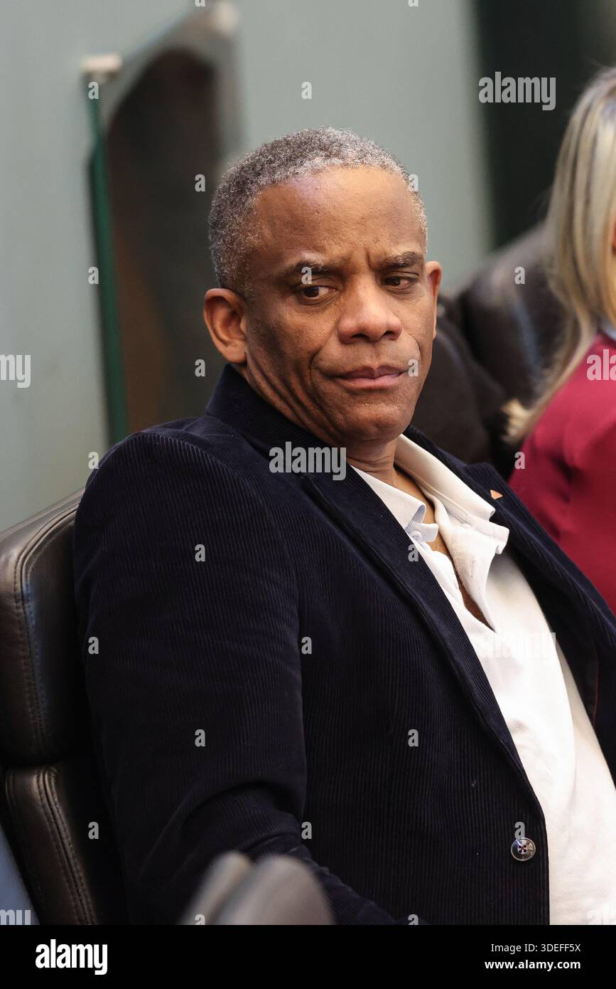 PS Thierry Witsel pictured during a plenary session of the Walloon ...