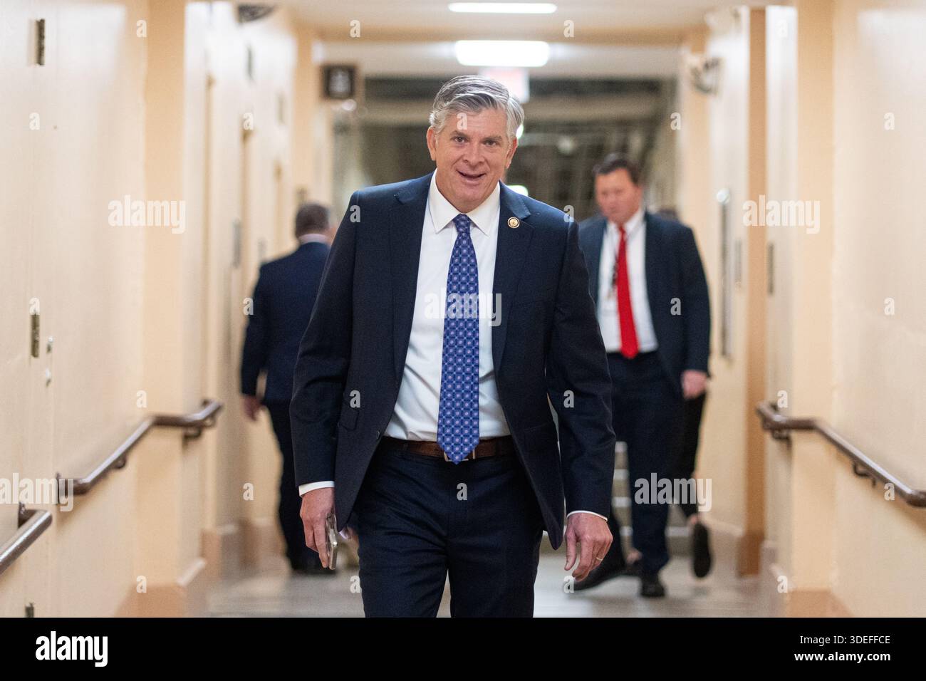 UNITED STATES - JANUARY 7: Rep. Darin LaHood, R-Va., arrives for the ...
