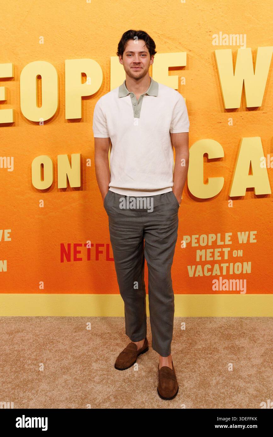 Matt Cornett attends the arrivals of People We Meet On Vacation at the ...