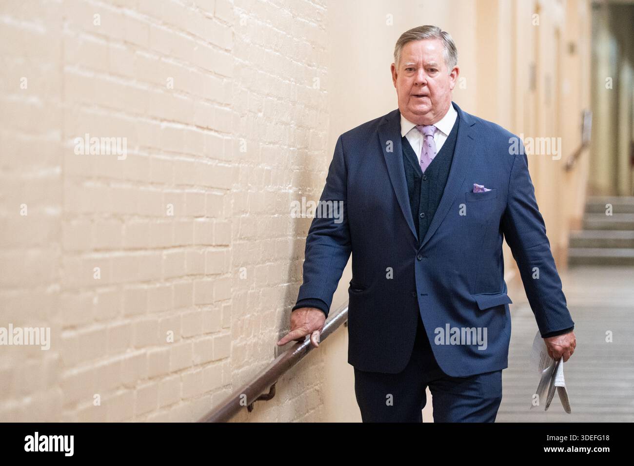 UNITED STATES - JANUARY 7: Rep. Ken Calvert, R-Calif., arrives for the ...