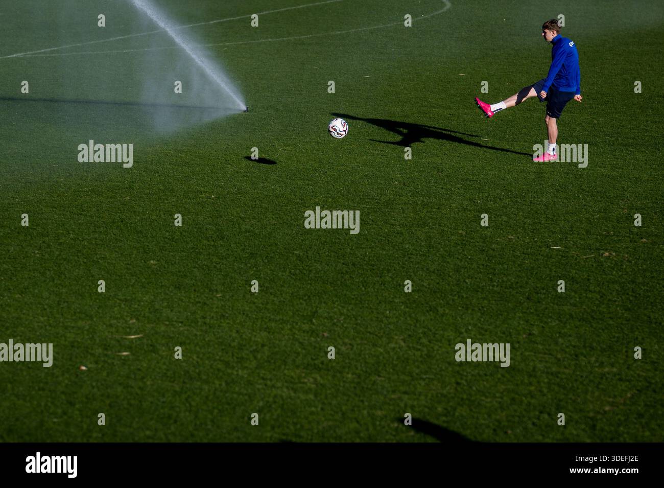 Gent's Max Dean pictured in action during the winter training camp of ...