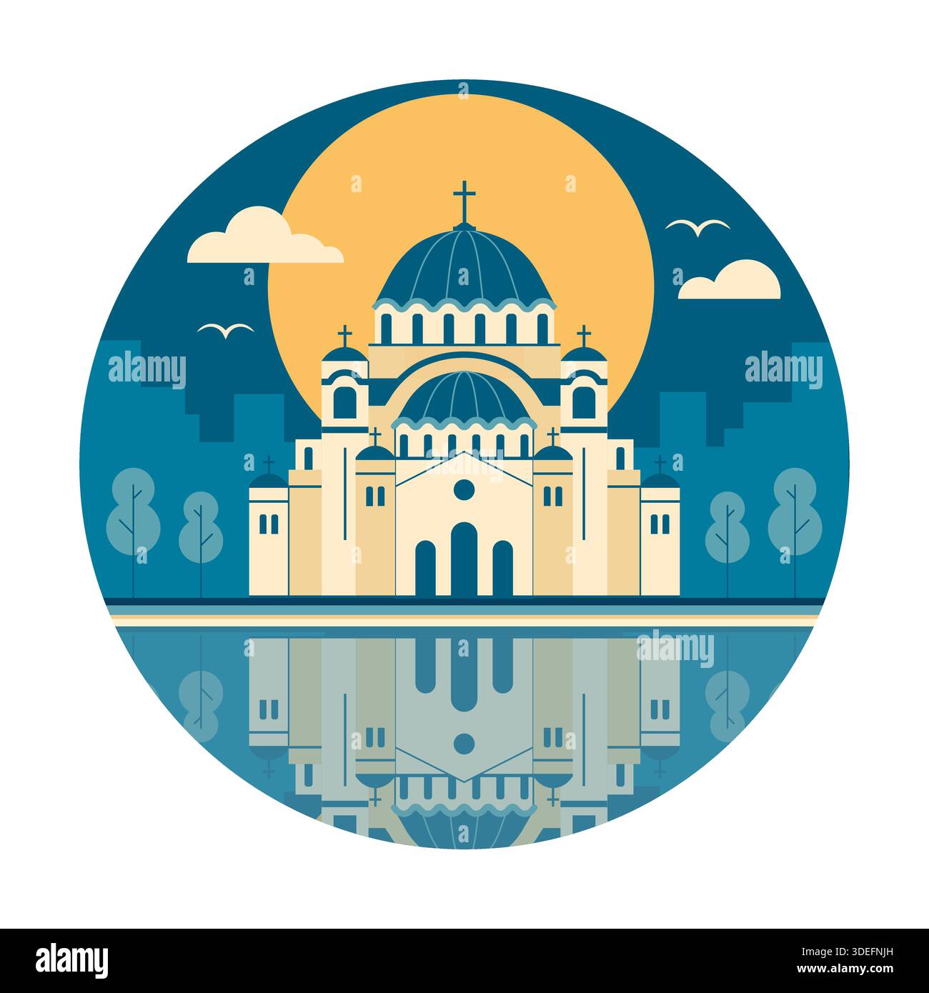 Cathedral hill park Stock Vector Images - Alamy