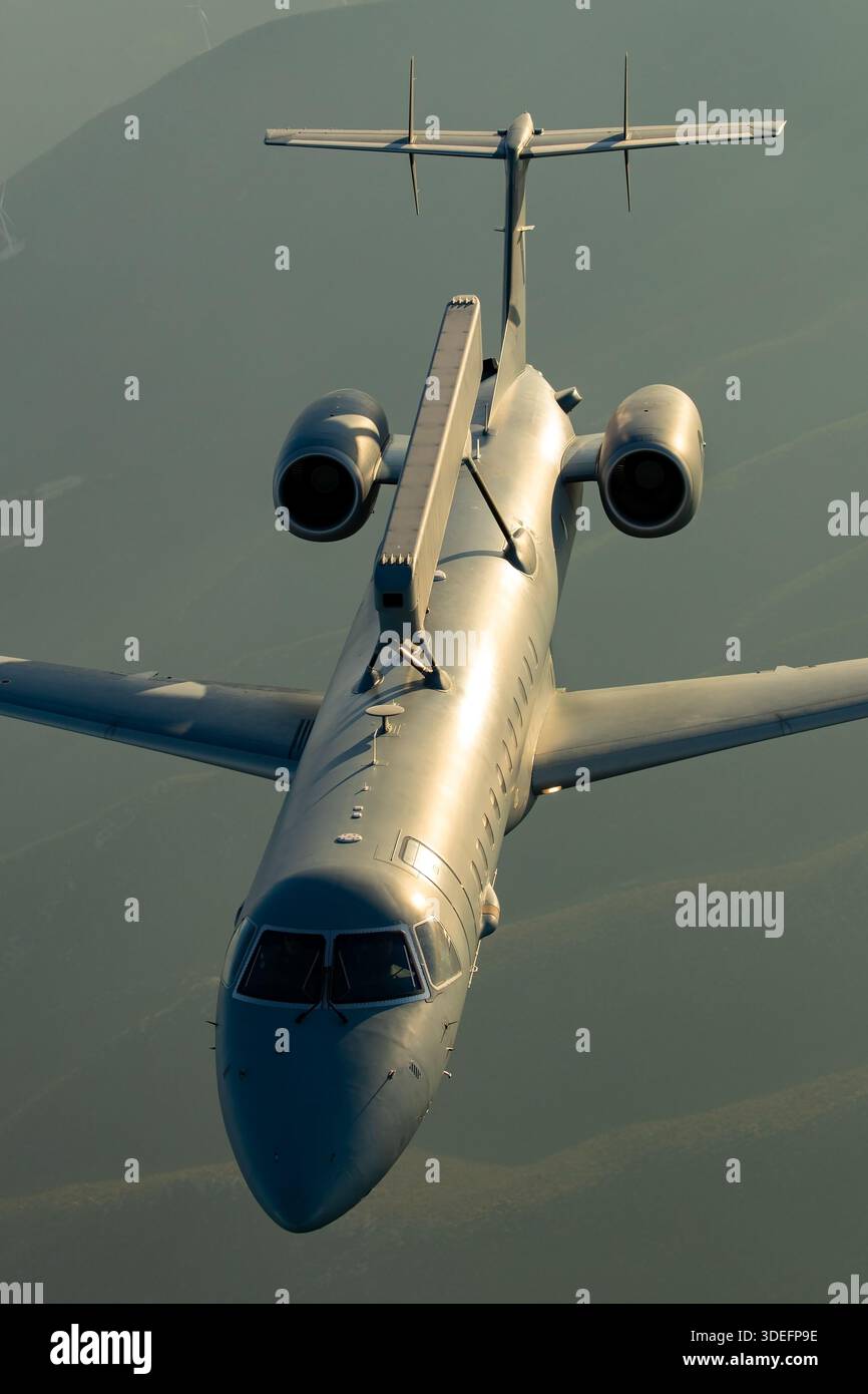 A Hellenic Air Force Embraer EMB-145H AEW&C, serial 145729 ...
