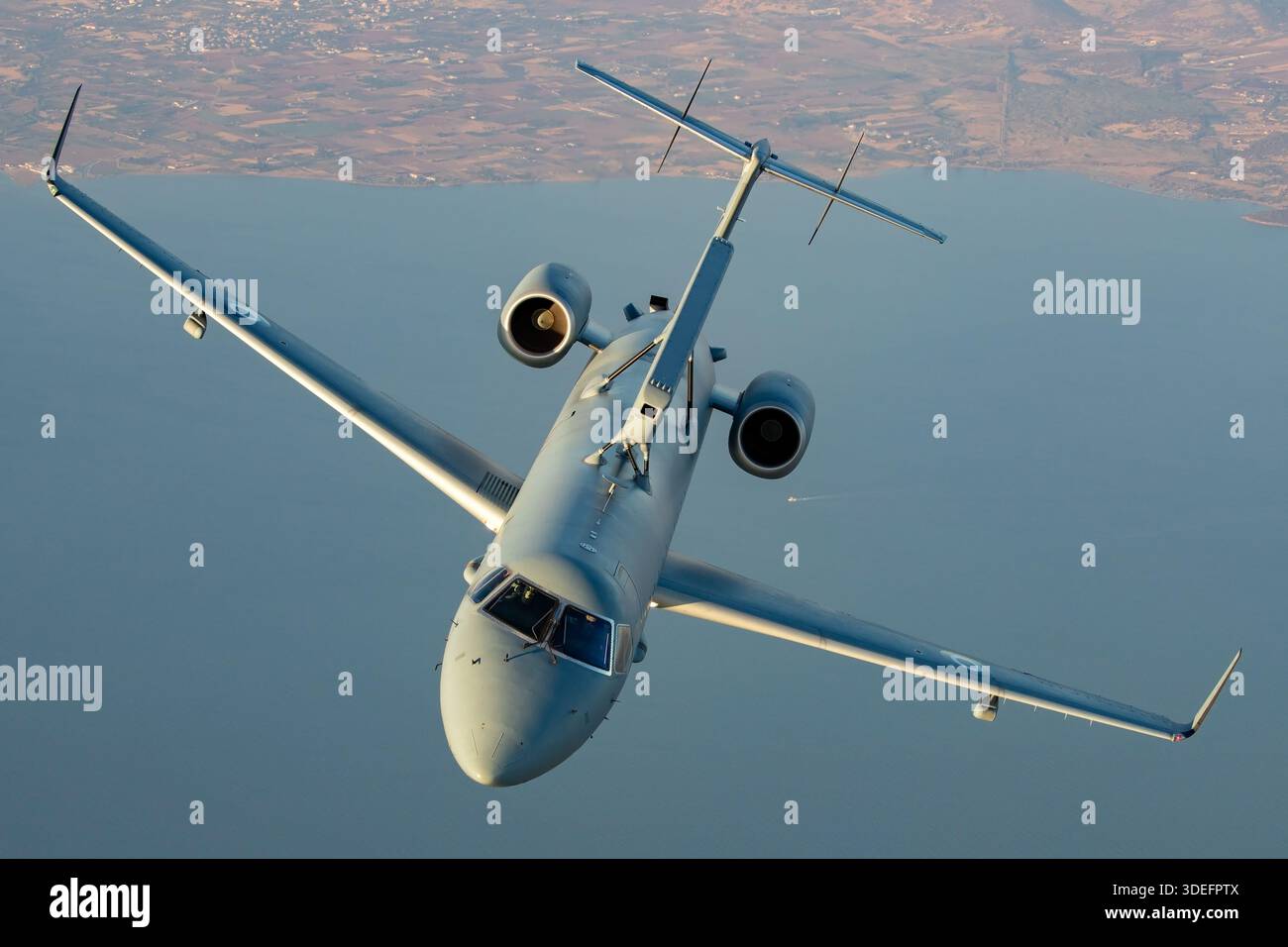 The Greek Air Force Embraer EMB-145H AEW&C, registration 729, serial ...