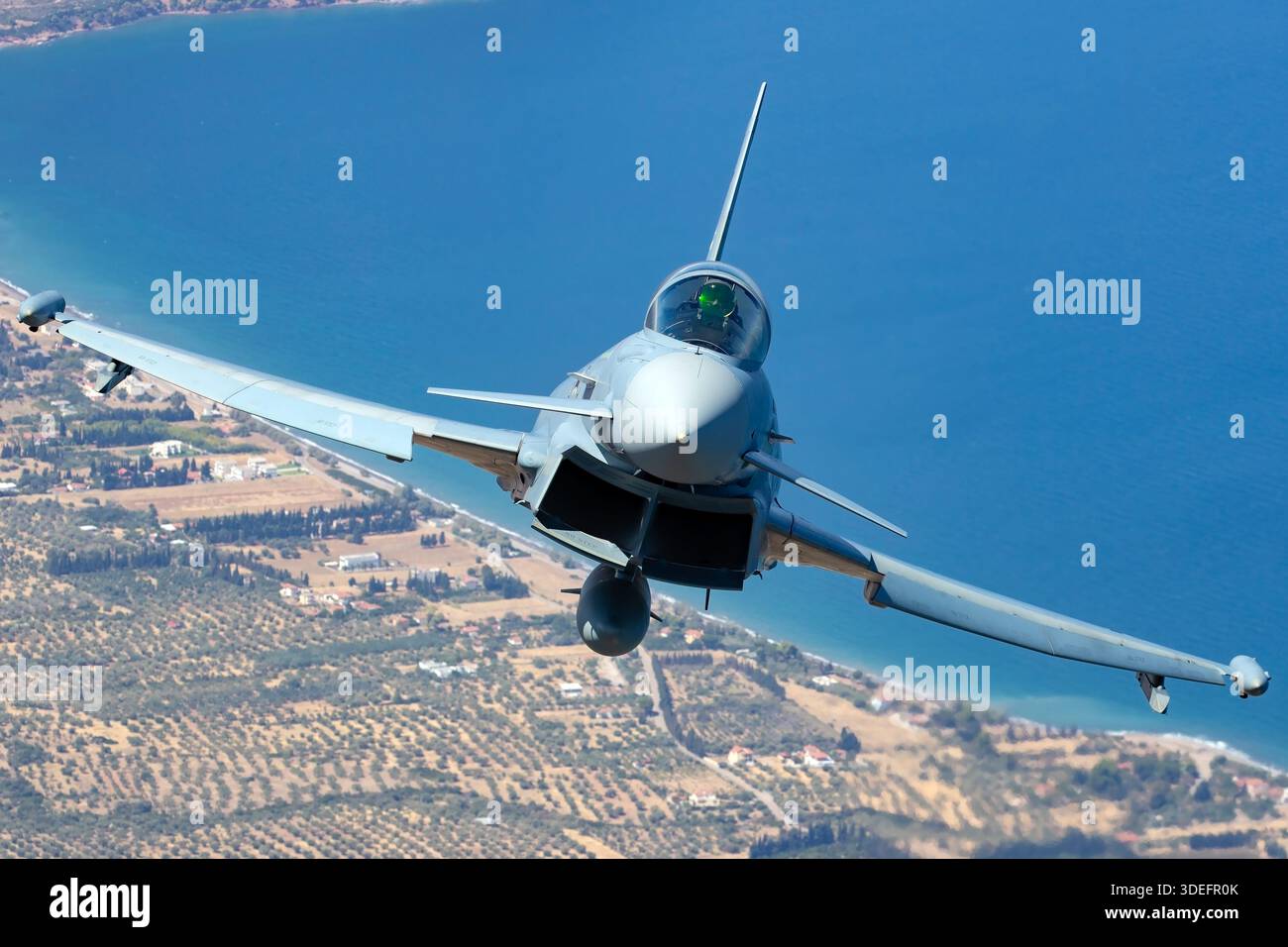 The image depicts a German Air Force Eurofighter EF-2000 Typhoon S ...
