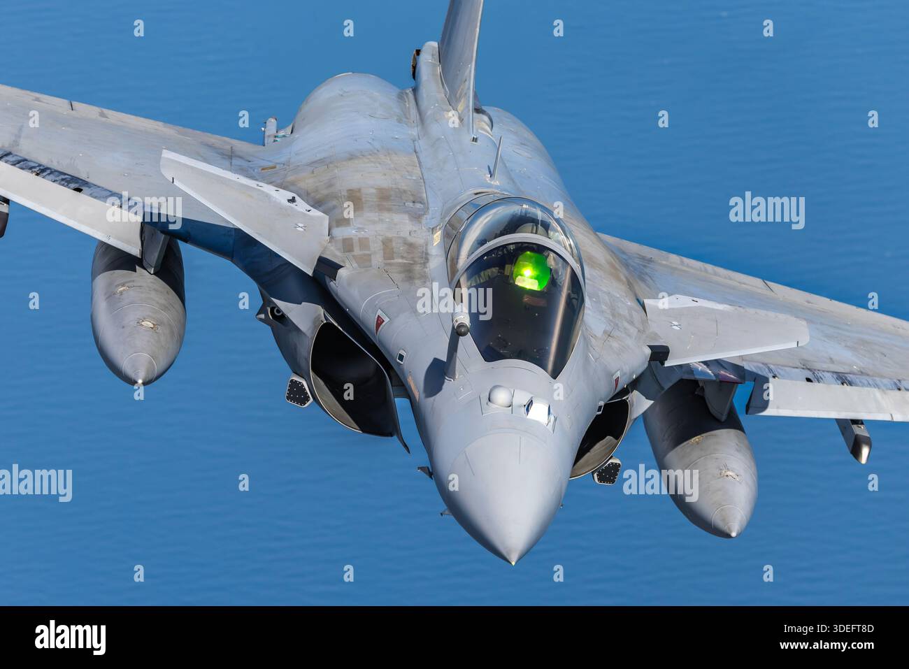 Air-to-air view of a Dassault Rafale EG in Hellenic Air Force service ...