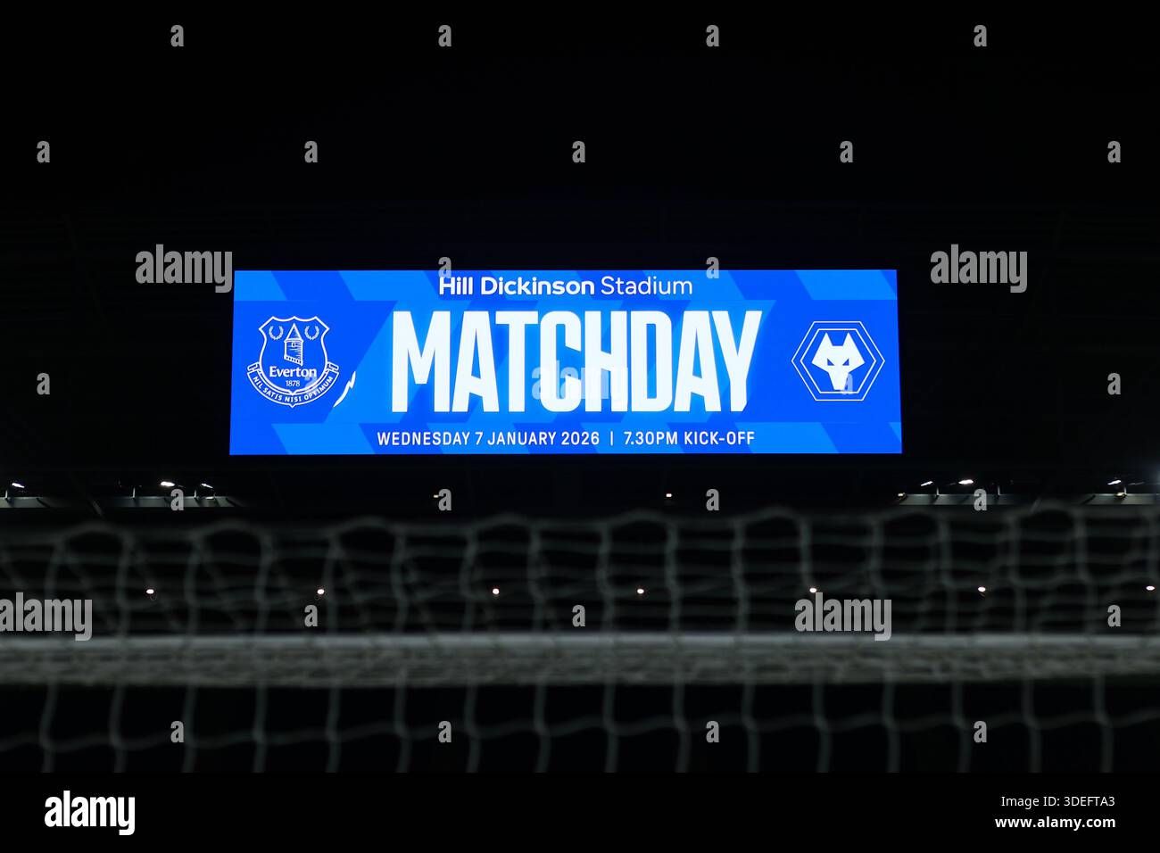 General View inside the Stadium during the Everton v Wolverhampton ...