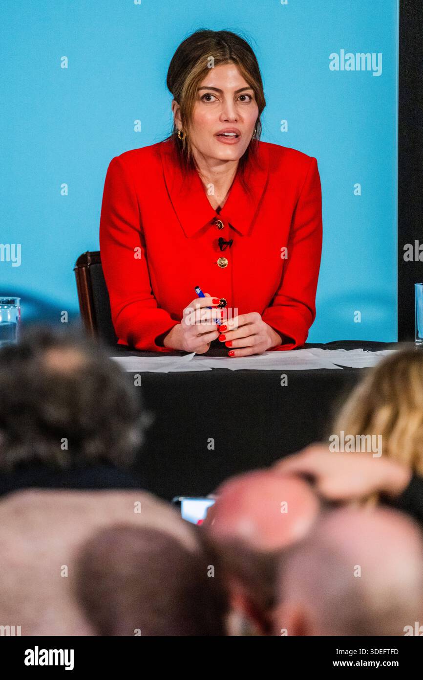 London, UK. 7th Jan, 2026. Announcing Laila Cunningham (pictured) as ...