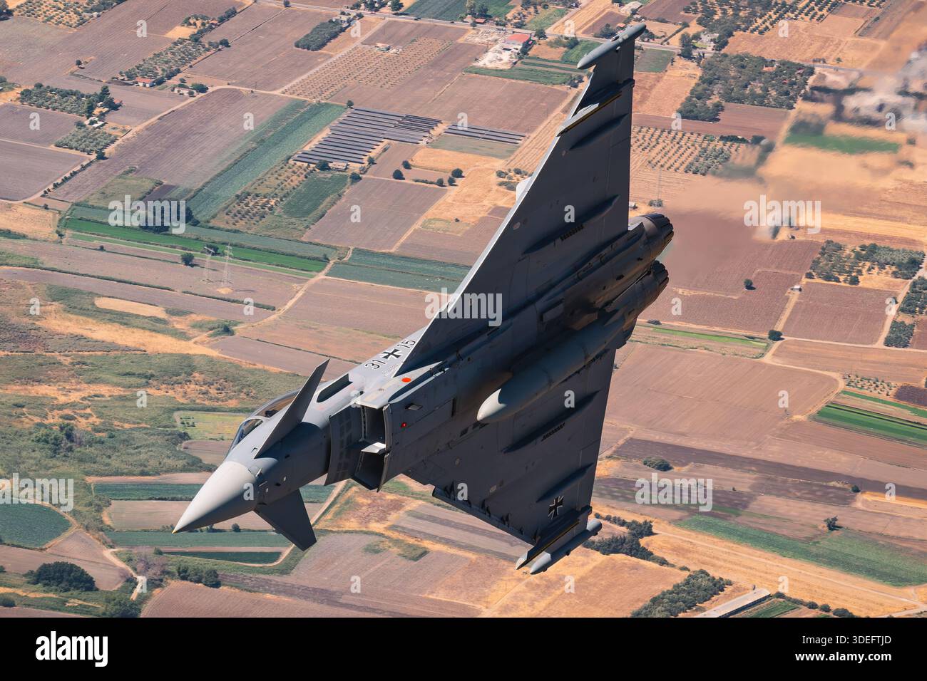 German Air Force Luftwaffe Eurofighter EF-2000 Typhoon S, reg. 3115 ...