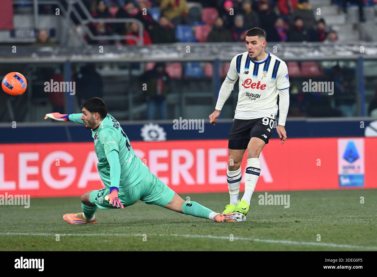 Krstovic Nikola (Atalanta Bc) good chance during Bologna FC vs Atalanta ...