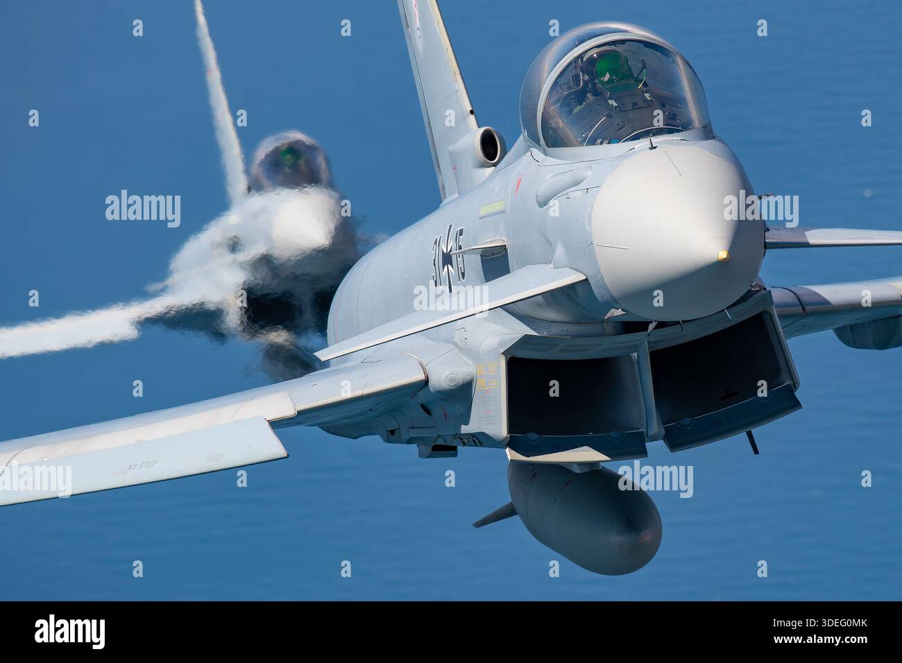 The image depicts German Air Force Eurofighter EF-2000 Typhoon S ...