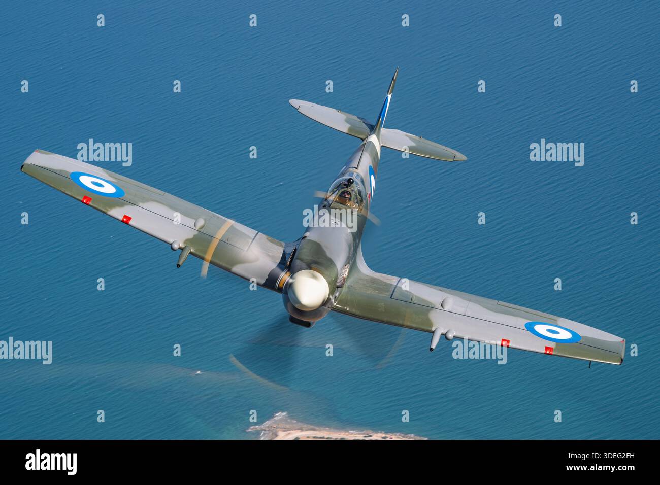 Greek Air Force Supermarine 361 Spitfire, registration MJ755, serial ...