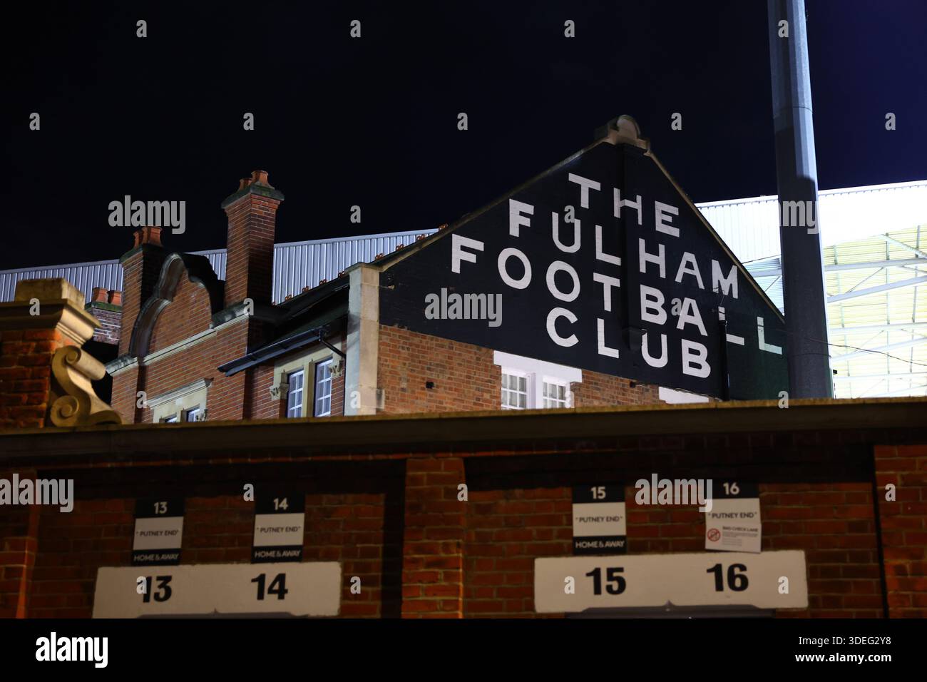 London, England, 7th January 2026. A general view outside the stadium ...